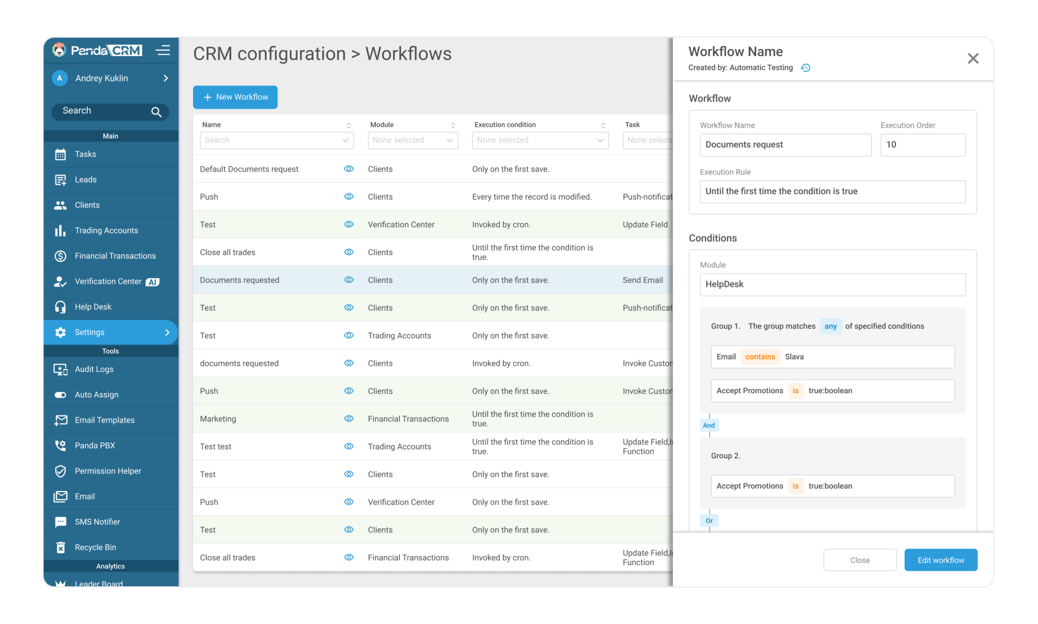 Panda TS January Release: Upgraded CRM Workflow UI, Quick Access to ...