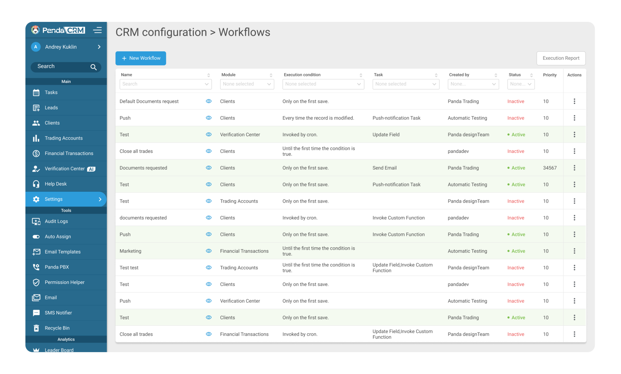 Panda TS January Release: Upgraded CRM Workflow UI, Quick Access to ...
